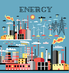 Industry background Royalty Free Vector Image - VectorStock