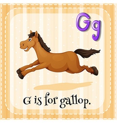Gallop Royalty Free Vector Image - VectorStock