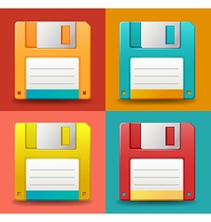 Floppy disc Royalty Free Vector Image - VectorStock