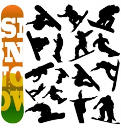 Snowboard Royalty Free Vector Image - VectorStock