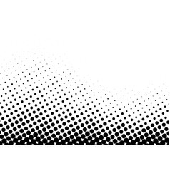 Abstract halftone dots pattern background a4 size Vector Image