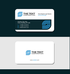 Press id card design template Royalty Free Vector Image