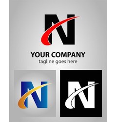 Shield logo design template Royalty Free Vector Image