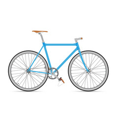 Fixed gear bicycle Royalty Free Vector Image - VectorStock