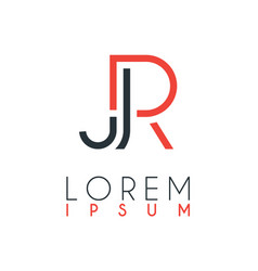 Ls modern letter logo design with swoosh Vector Image