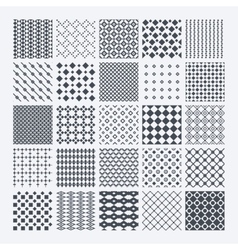 Simple geometric patterns Royalty Free Vector Image