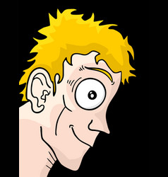 Ugly man Royalty Free Vector Image - VectorStock