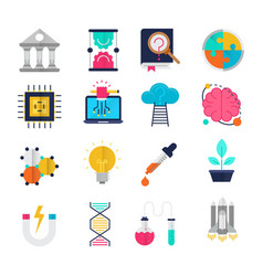 Feedback flat icons Royalty Free Vector Image - VectorStock