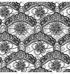 Seamless lace pattern Royalty Free Vector Image