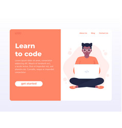 Software development banner Royalty Free Vector Image