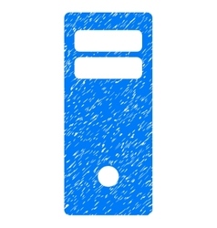 Computer Mainframe Grainy Texture Icon Royalty Free Vector