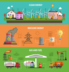 Power banners set Royalty Free Vector Image - VectorStock