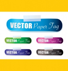 Square tag red Royalty Free Vector Image - VectorStock