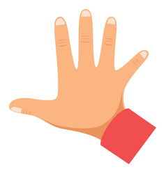 Hand Royalty Free Vector Image - VectorStock