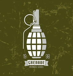 Grenade Royalty Free Vector Image - VectorStock