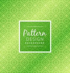 Abstract green natural texture frame corner Vector Image