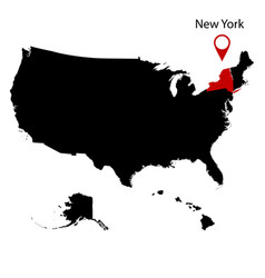 Map with national flag Royalty Free Vector Image