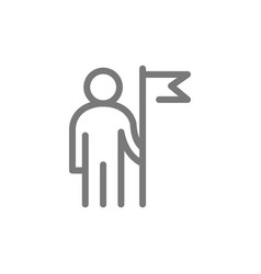 Man stand person icon pictograph Royalty Free Vector Image