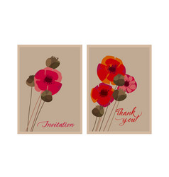 Poppy flower seed head sketch Royalty Free Vector Image