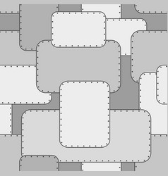 3d metal plate Royalty Free Vector Image - VectorStock