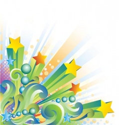 Retro stars background Royalty Free Vector Image