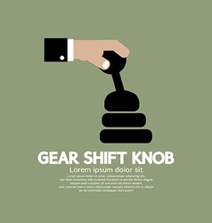 Gear Shift Knob Royalty Free Vector Image - VectorStock