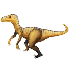 Velociraptor dinosaur Royalty Free Vector Image