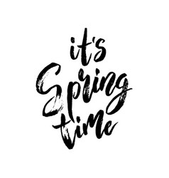 Handwritten brush style modern cursive font Vector Image