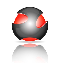 Light ball logo Royalty Free Vector Image - VectorStock