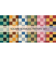 Pastel blue color square check pattern Royalty Free Vector