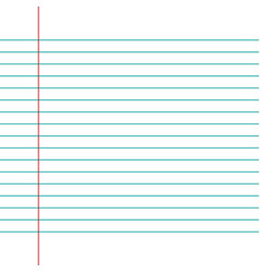 Notebook paper background Royalty Free Vector Image