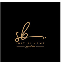 Initial letter hh logo template in handwritten Vector Image