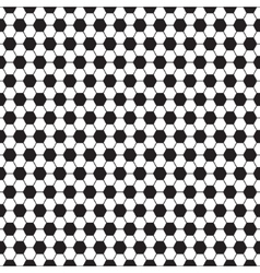 Soccer ball seamless pattern texture Royalty Free Vector