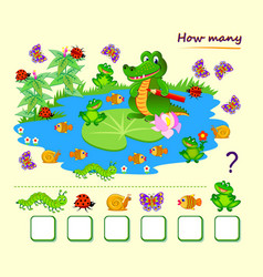 Ordinal number 2 for teaching children counting Vector Image