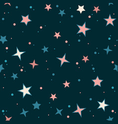 Seamless pattern with stars Royalty Free Vector Image