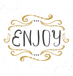 Hand drawn typography poster Motivation Be the Vector Image