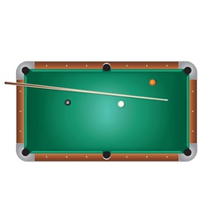 Pixel art green billiard table with colorful balls