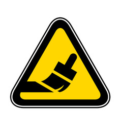 Warning sign Royalty Free Vector Image - VectorStock