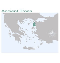 Map of the roman empire Royalty Free Vector Image