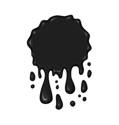 Blob of ink or oil Royalty Free Vector Image - VectorStock