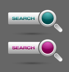 Search buttons Royalty Free Vector Image - VectorStock