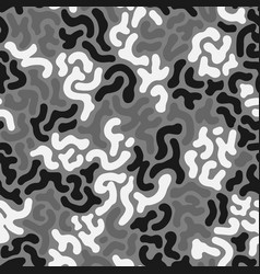 Hand drawn monochrome purifier fish skin Vector Image