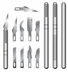 Hobby knife Royalty Free Vector Image - VectorStock