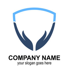 Shield logo Royalty Free Vector Image - VectorStock