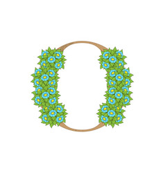 O Royalty Free Vector Image - VectorStock