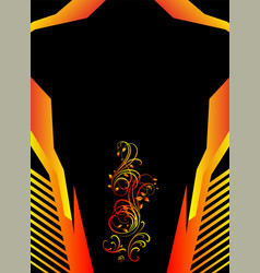 Sport uniform pattern background design Royalty Free Vector