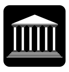 Bank button Royalty Free Vector Image - VectorStock