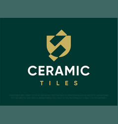 Logo for ceramic workshop concept design Vector Image