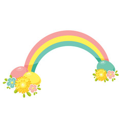 Happy easter eggs set Royalty Free Vector Image