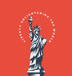 Statue liberty Royalty Free Vector Image - VectorStock